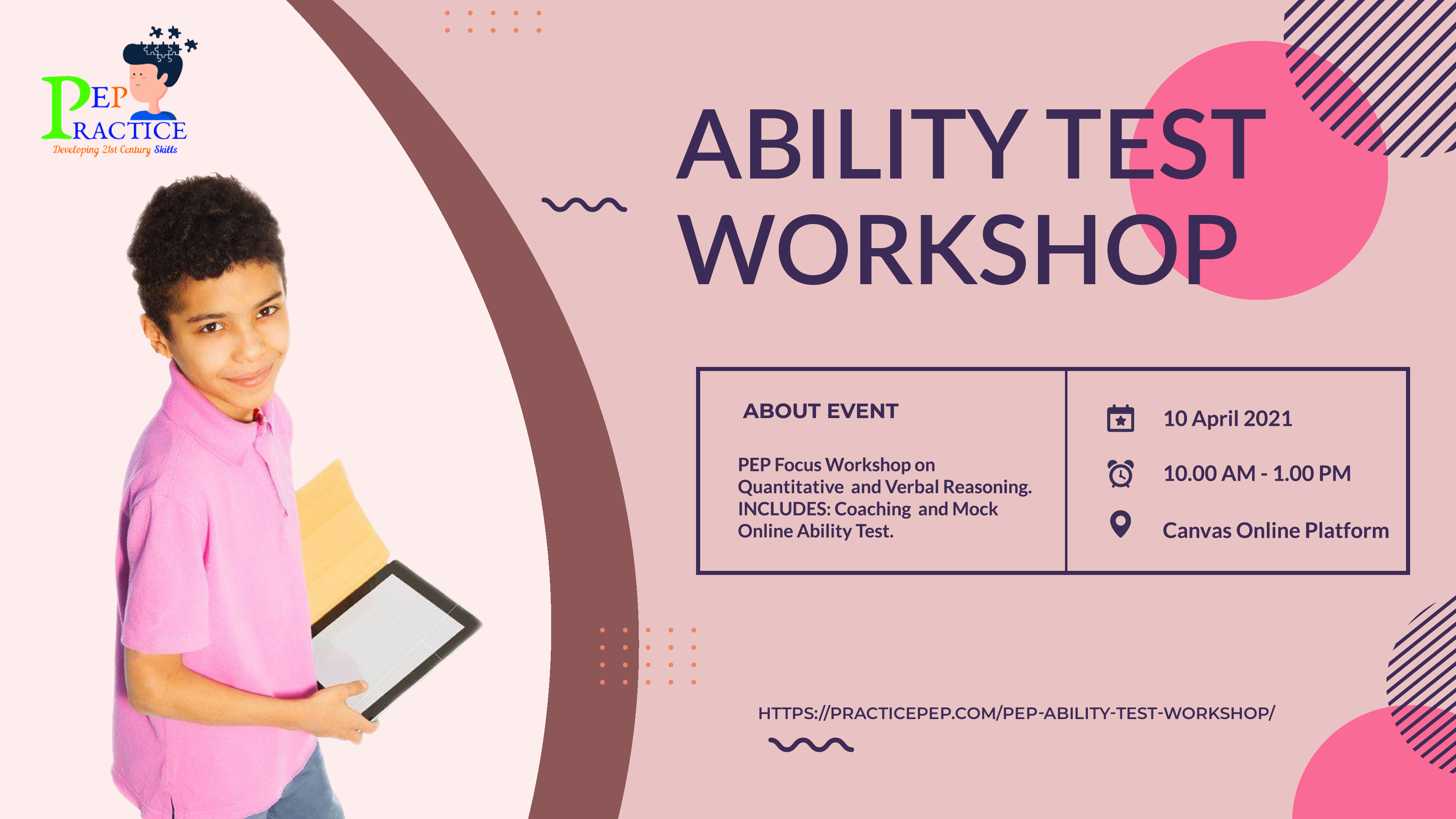 PEP Ability Test Workshop 2 – PEP