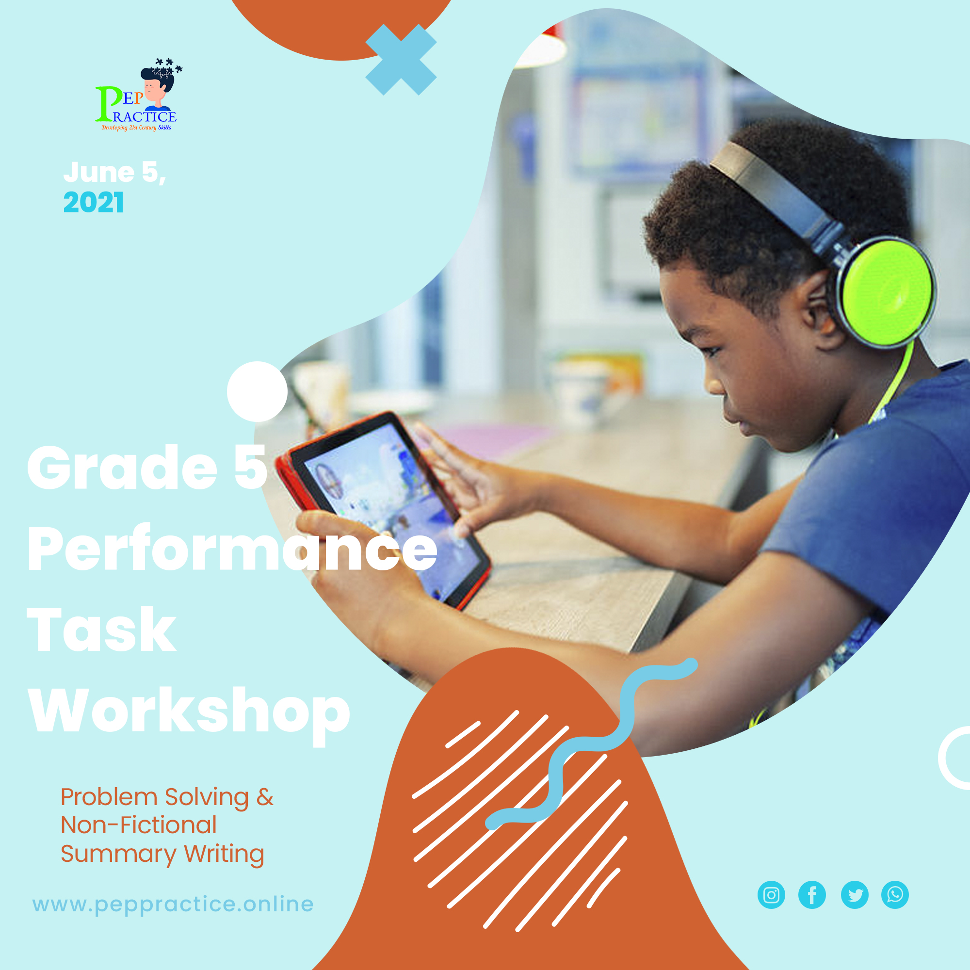 Grade 5 PEP Performance Task Workshop – PEP